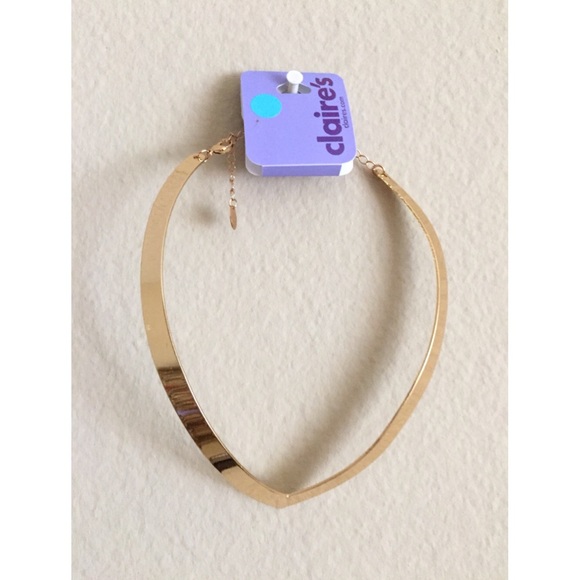 Claire's | Jewelry | Sale 3 For 5 Claires Gold Necklace | Poshmark